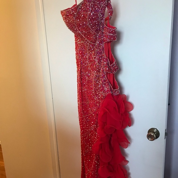 Extreme | Dresses | Xtreme Y2k Red Prompageant Dress | Poshmark